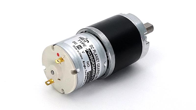 36mm DC Gear Motor (1~8 Watt) | Twirl Motor